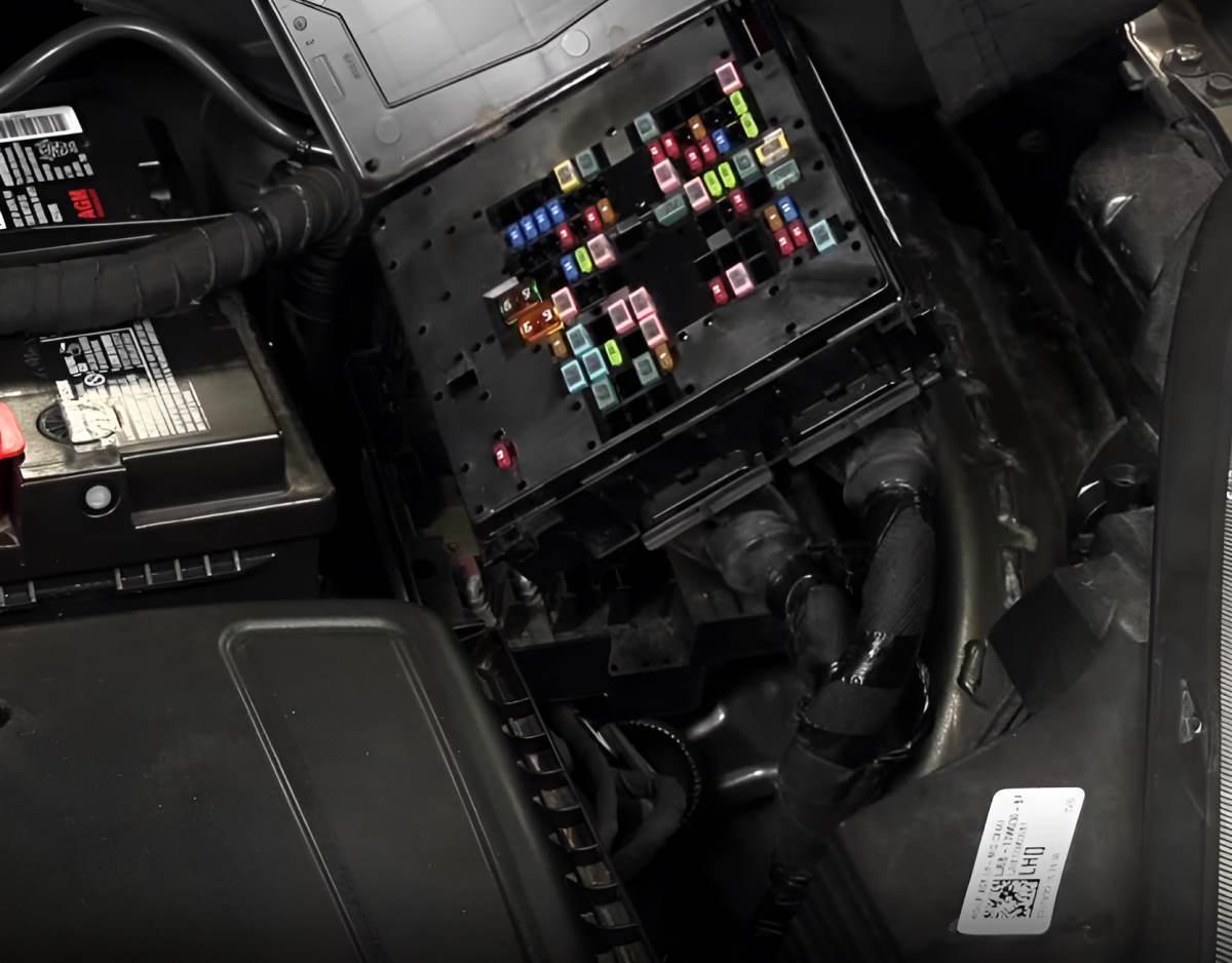 Fuse Box Diagram Ford Escape 4 / Kuga 3 (CX482), 2019 - 2026